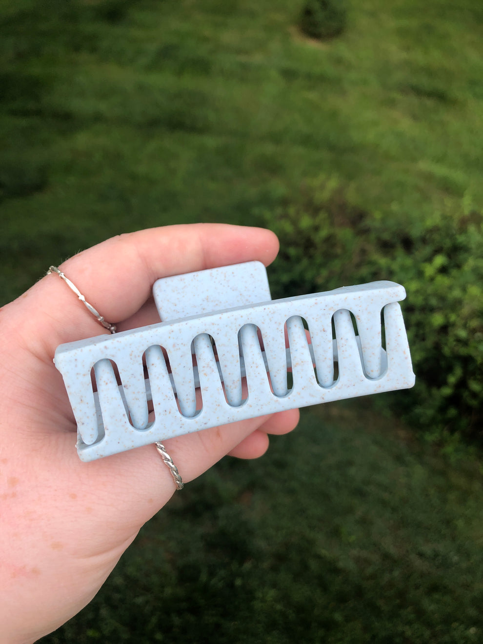 Baby Blue Claw Clip – Wonder Prints