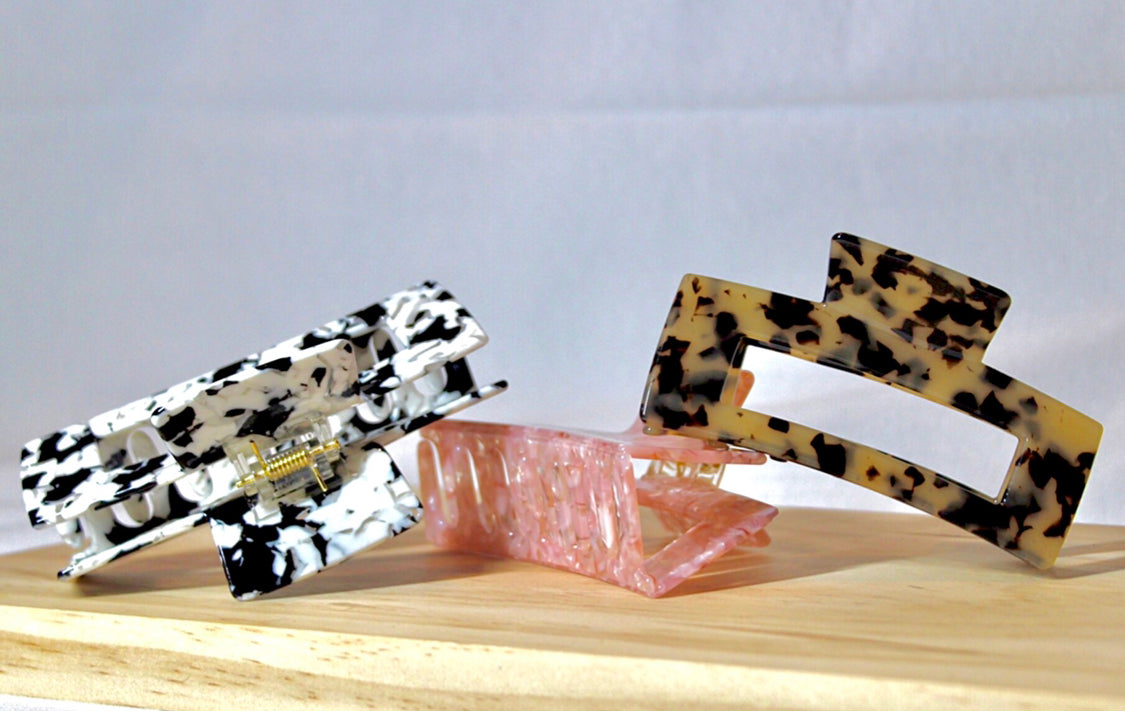 Turtle Shell Claw Clip – Wonder Prints