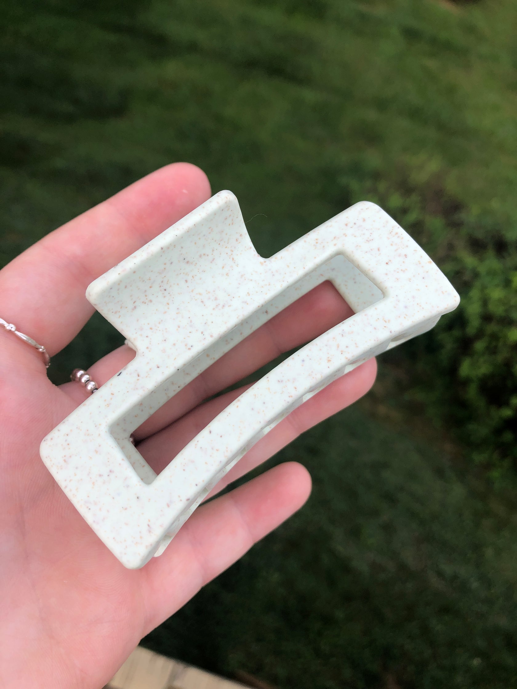 Pastel Green Claw Clip, Eco-Friendly