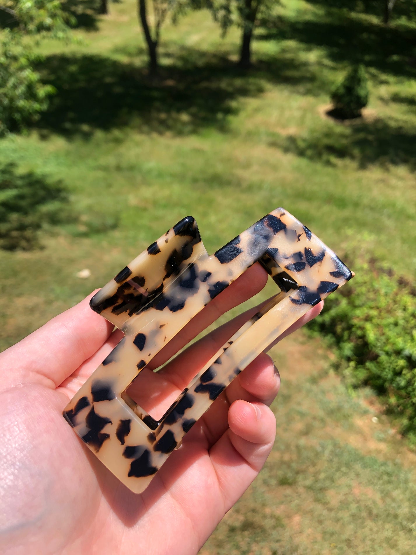 Turtle Shell Claw Clip – Wonder Prints