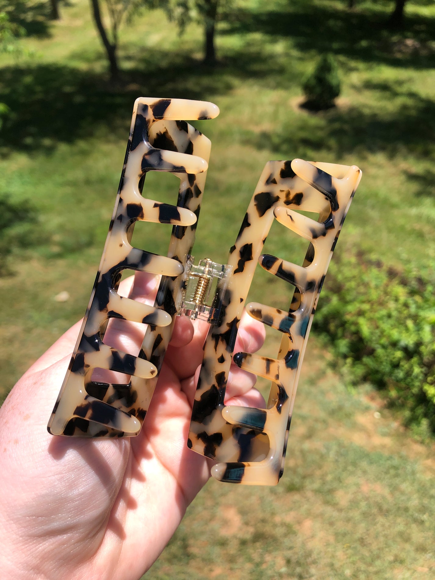 Turtle Shell Claw Clip – Wonder Prints